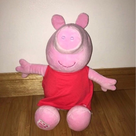 Build-A-Bear | Toys | Build A Bear Talking Peppa Pig Plush | Poshmark